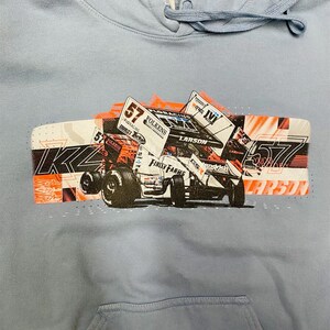 2022 Kyle Larson / Paul Silva #57 Sprint Car Hoodie - Medium - Etsy