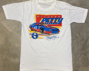 Vintage NOS 1990 Richard Petty Nascar STP Racing Tee Medium - Etsy