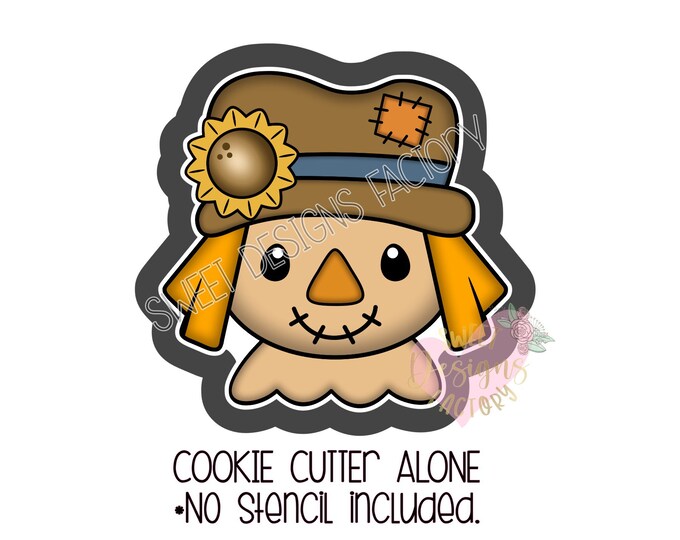 Scarecrow Cookie Cutter. Fall Scarecrow Cookie Cutter. Autumn Cookie ...