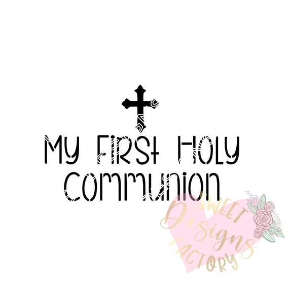 My First Holy Communion Cookie Stencil JTV171 | Etsy Australia
