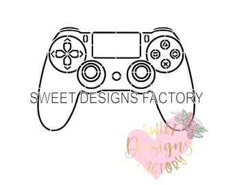 Stencil Game Controller - Etsy