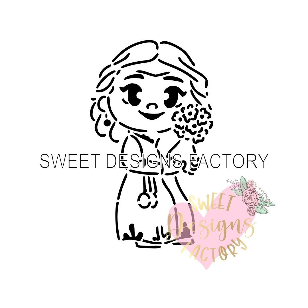 Character PYO Cookie Stencil. Matching Cookie Cutter Available PQ477 - Etsy