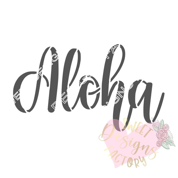 Aloha Cookie Cutter - Etsy