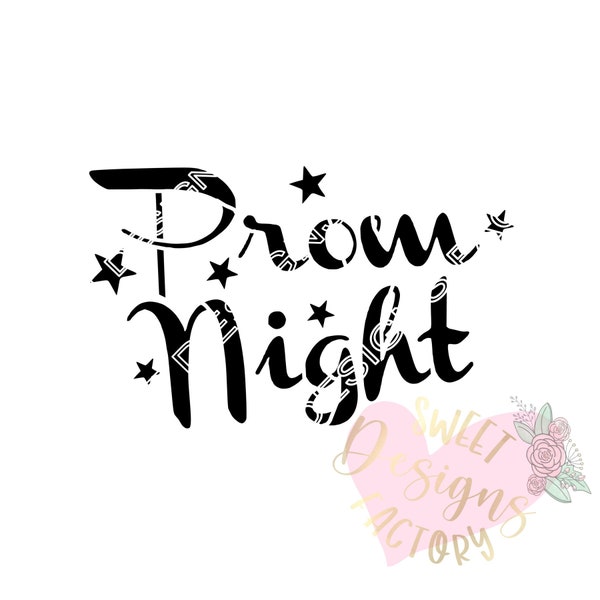 Prom Stencil - Etsy