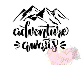 Adventure 783-787 Stencil - Etsy