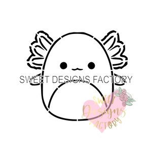 Axolotl Stickers Waterproof Glossy Waterproof Vinyl Sticker - Etsy