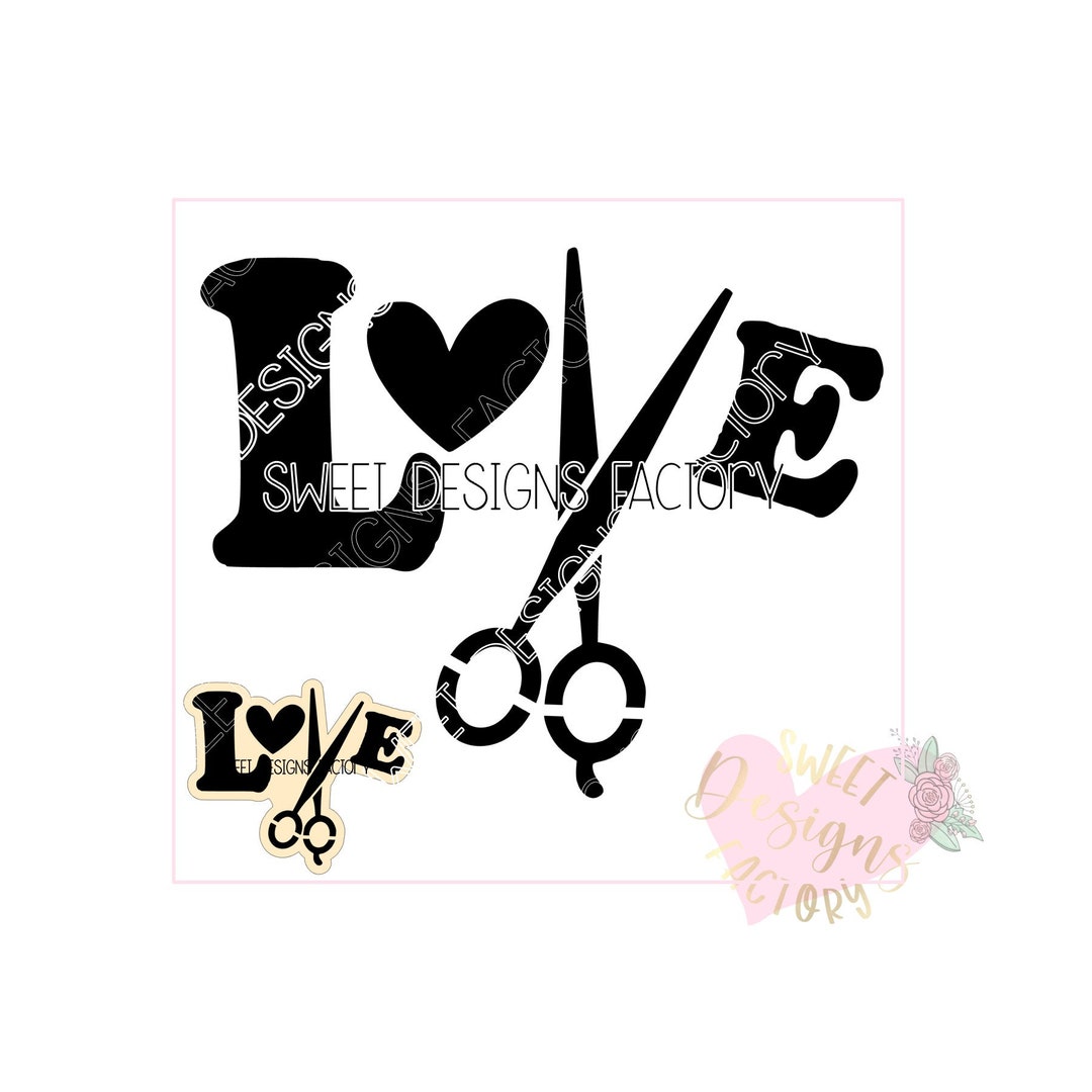 Hair Dresser Beauty Salon Cookie Stencil DN147 - Etsy