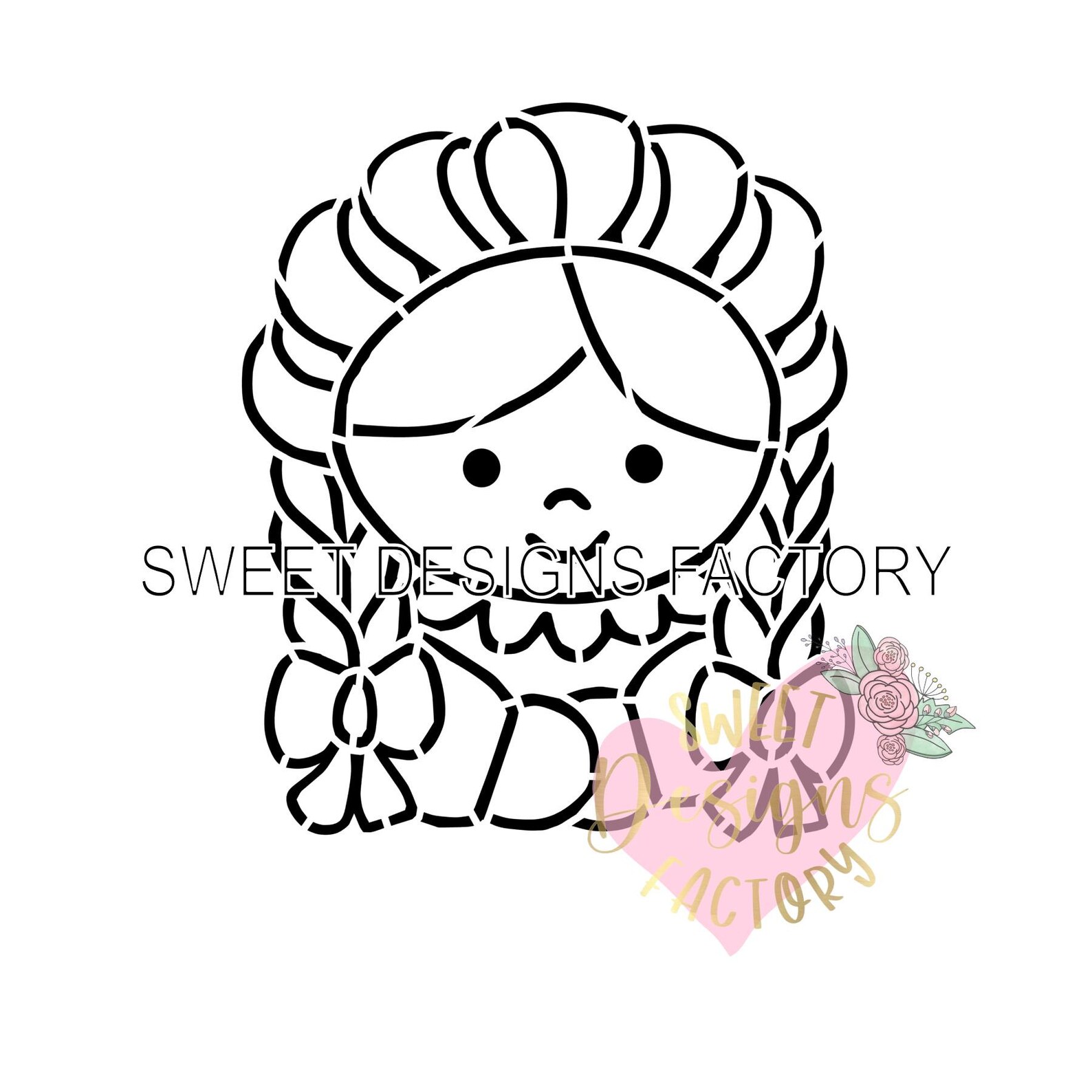 Mexican Rag Doll Maria PYO Cookie Stencil. Matching Cookie Cutter Available PQ961 - Etsy