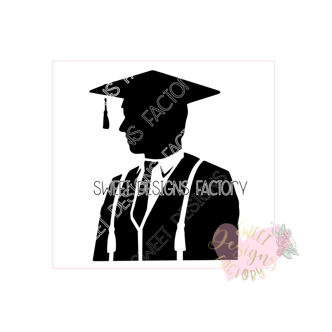 Graduation Cookie Stencil Graduate Boy DN172 - Etsy
