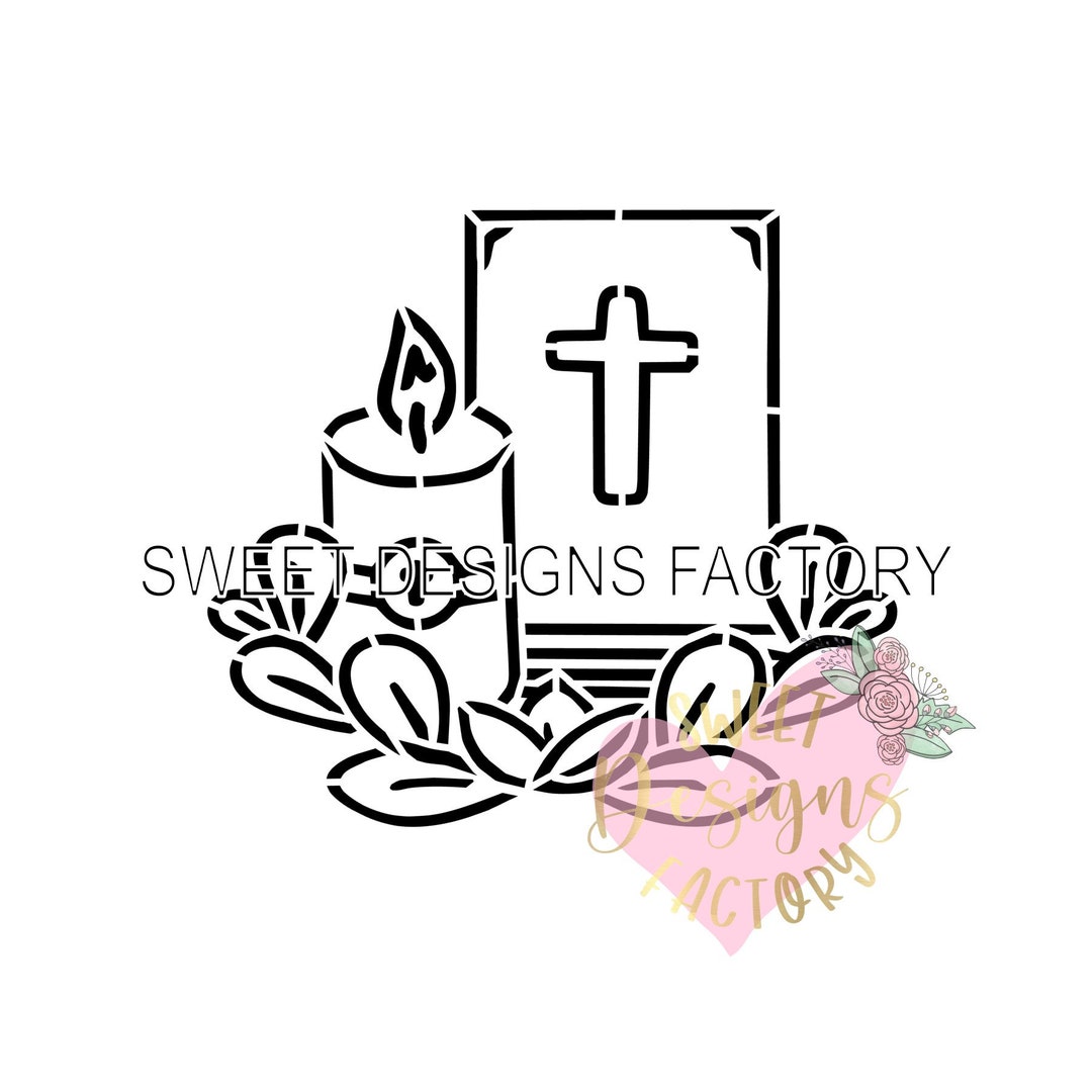 First Communion PYO Cookie Stencil. Matching Cookie Cutter Available ...