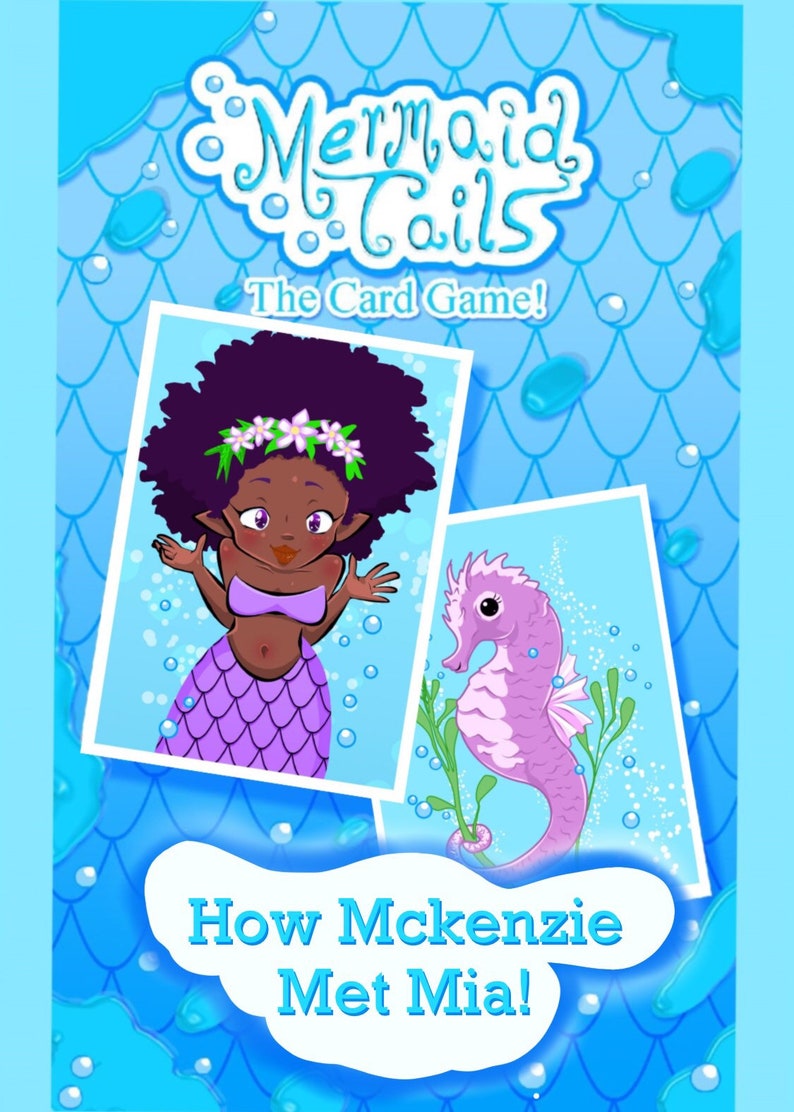 Mermaid Tails- the Card Game! Bundle Pack Includes Mermaid Storybook ...