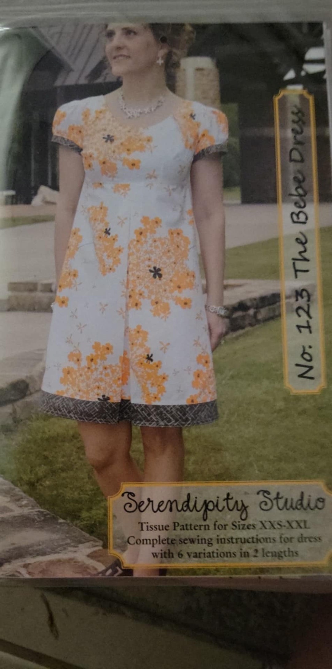 Bebe Dress / Paper Pattern - Etsy