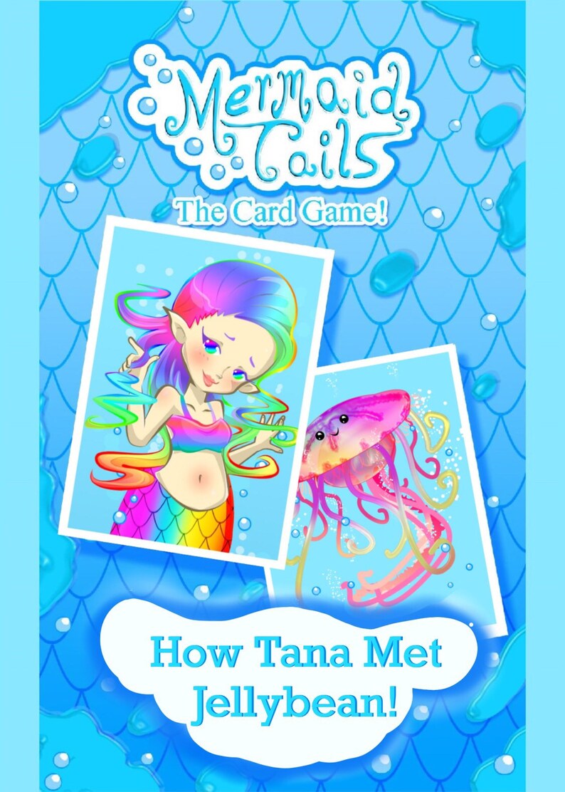 Mermaid Tails the Card Game Bundle Pack Includes Mermaid | Etsy