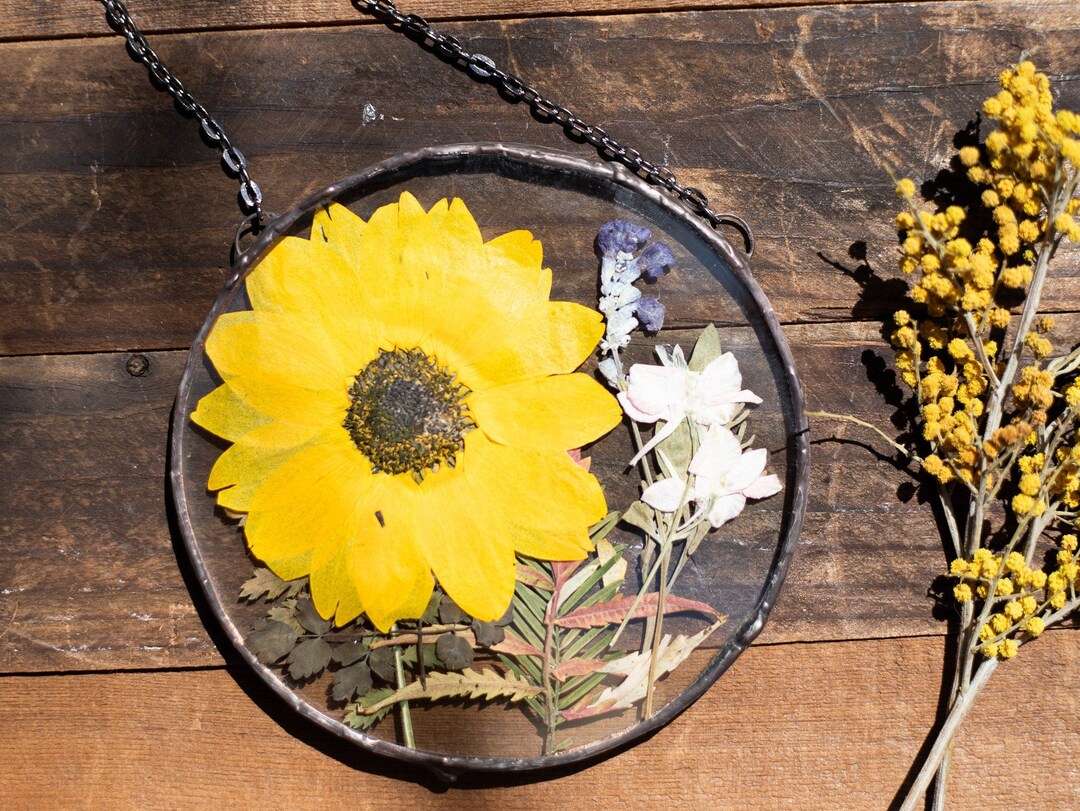 Flower Frame Small Pressed Flower Custom Floral Gift Handmade Flower ...