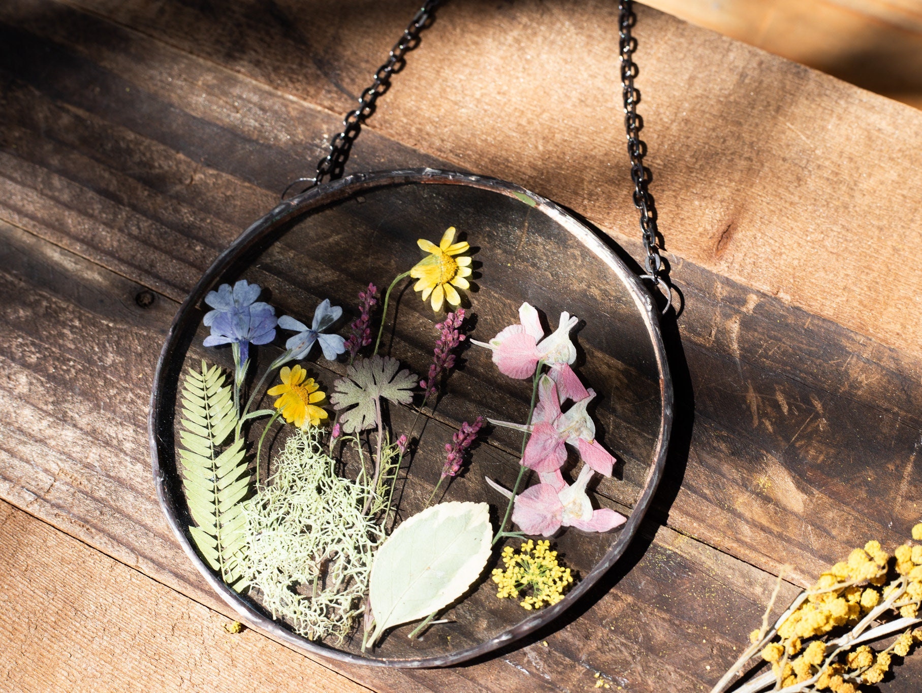 Flower Frame Small Pressed Flower Custom Floral Gift Handmade Flower ...