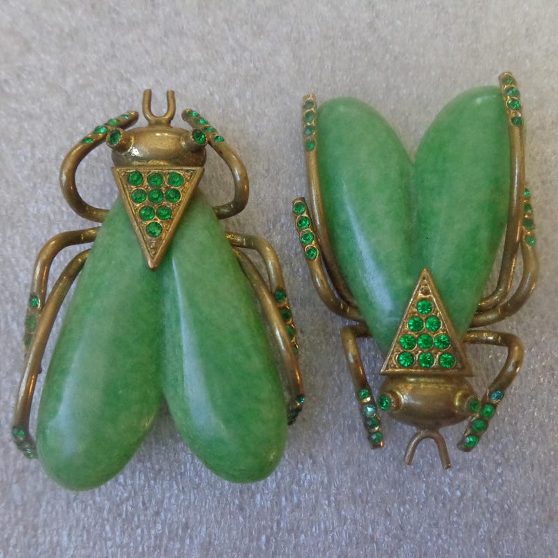 Bug Brooches - Etsy