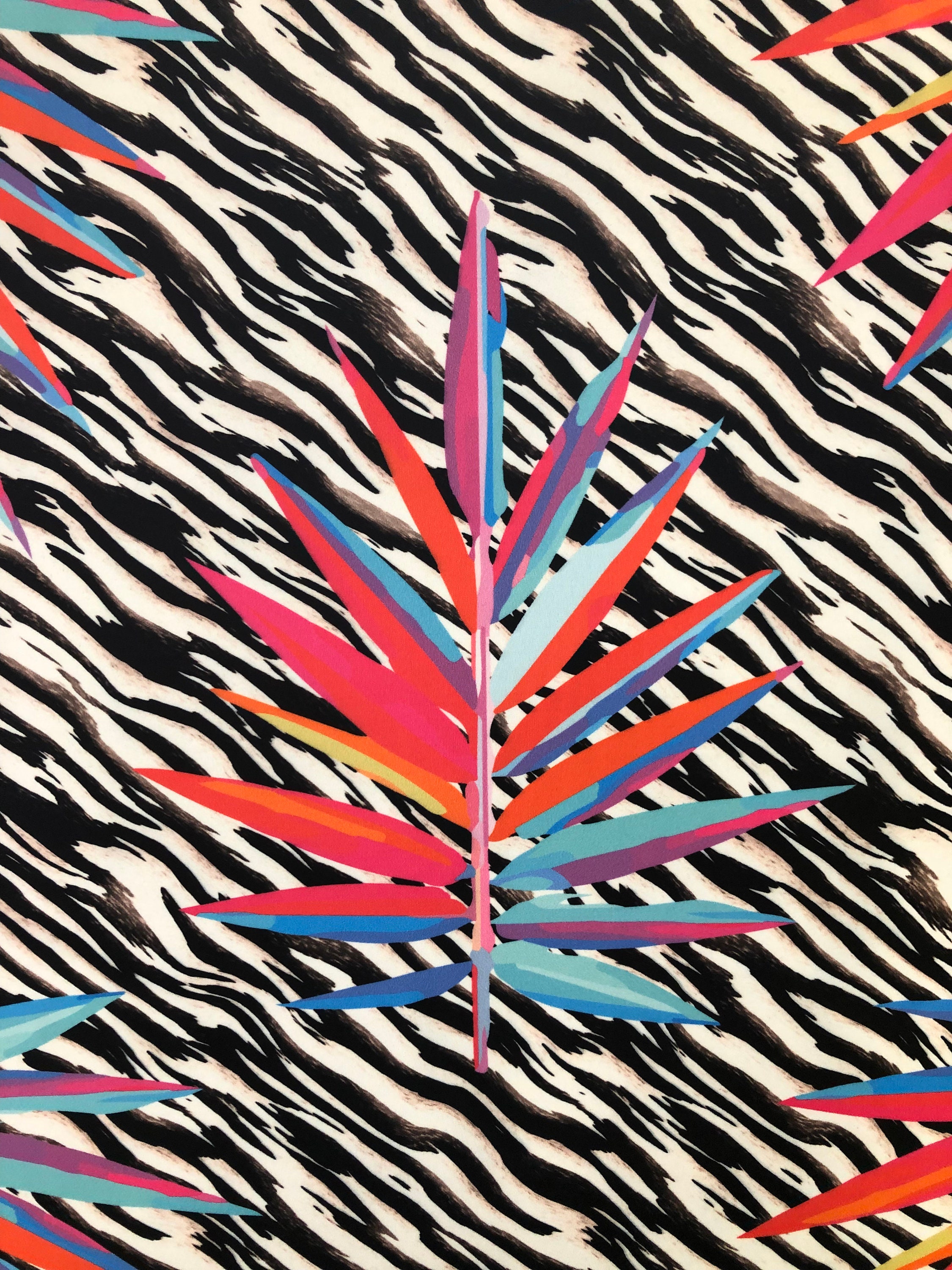 Swimwear Lycra zebra Lily - Etsy