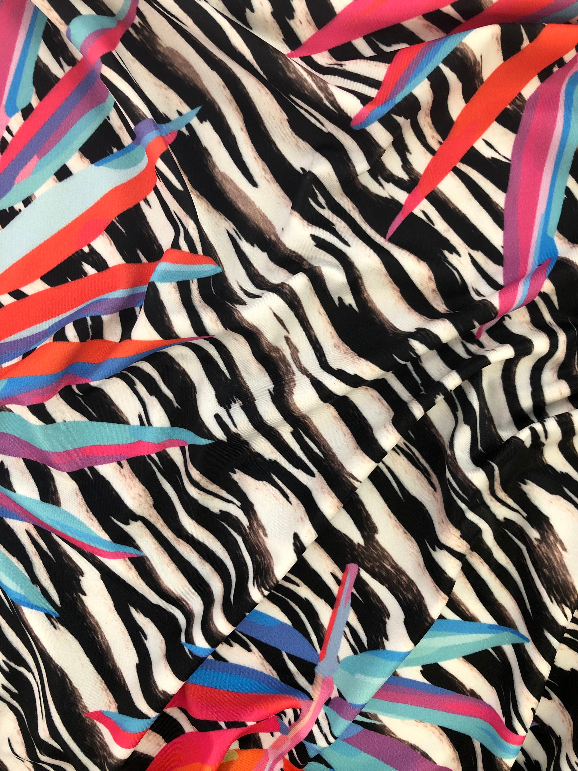 Swimwear Lycra zebra Lily - Etsy