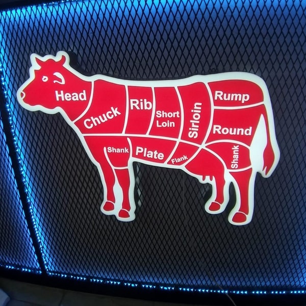 Butcher Shop Light Board - Etsy