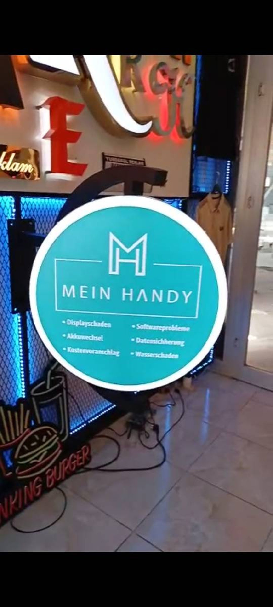 Spinning Ledsign Custom Ledsign Unique Lightboard - Etsy