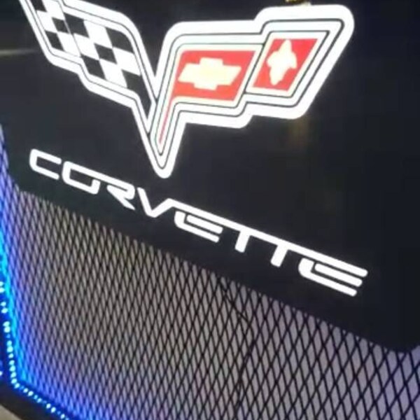 Corvette Neon Sign - Etsy