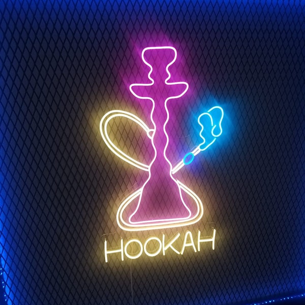 Hookah Neon Sign - Etsy