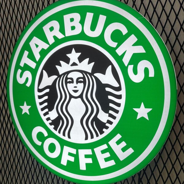 Starbucks Light Sign - Etsy