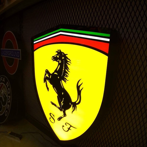 Ferrari Sign - Etsy