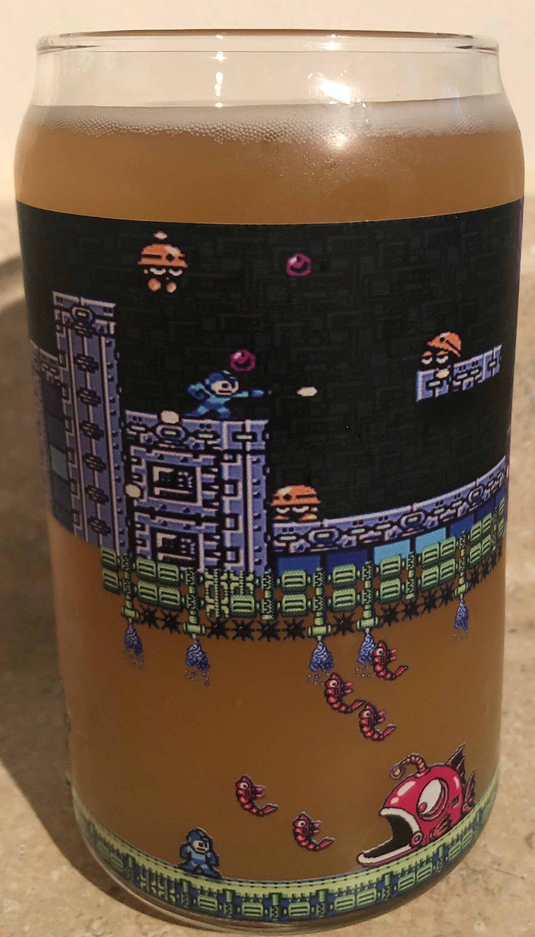 Mega Man Glass - Etsy