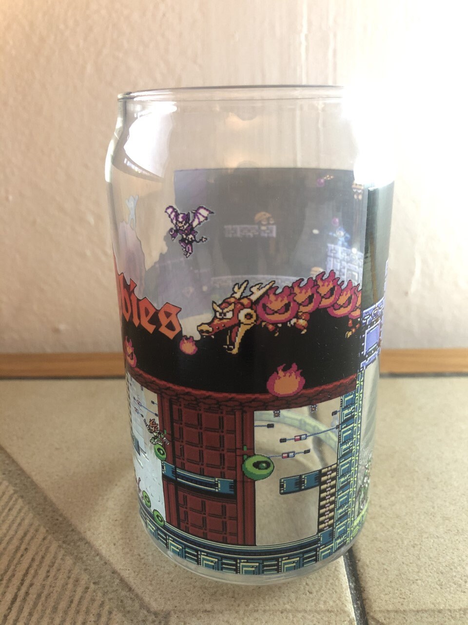 Mega Man Glass - Etsy