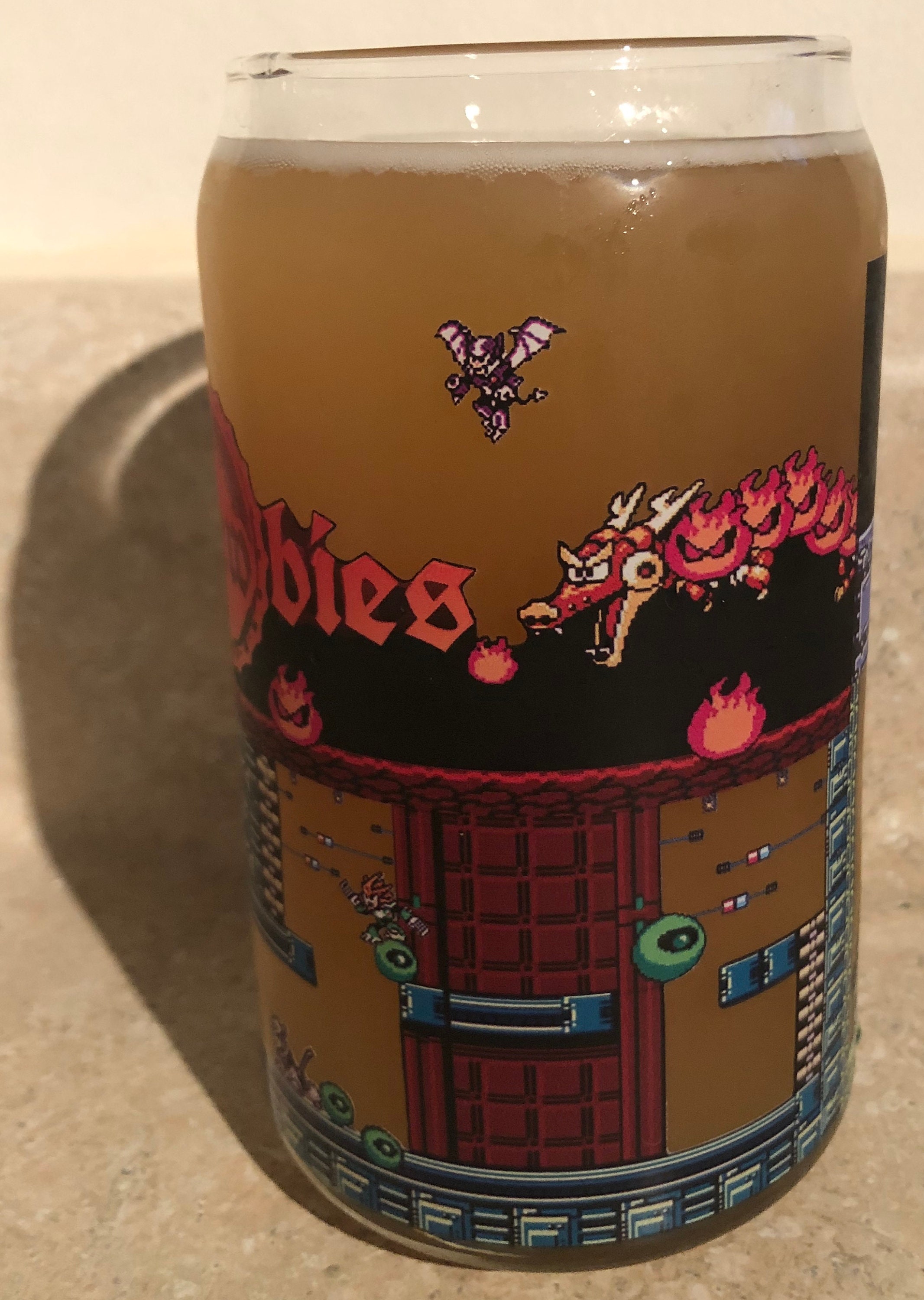 Mega Man Glass - Etsy