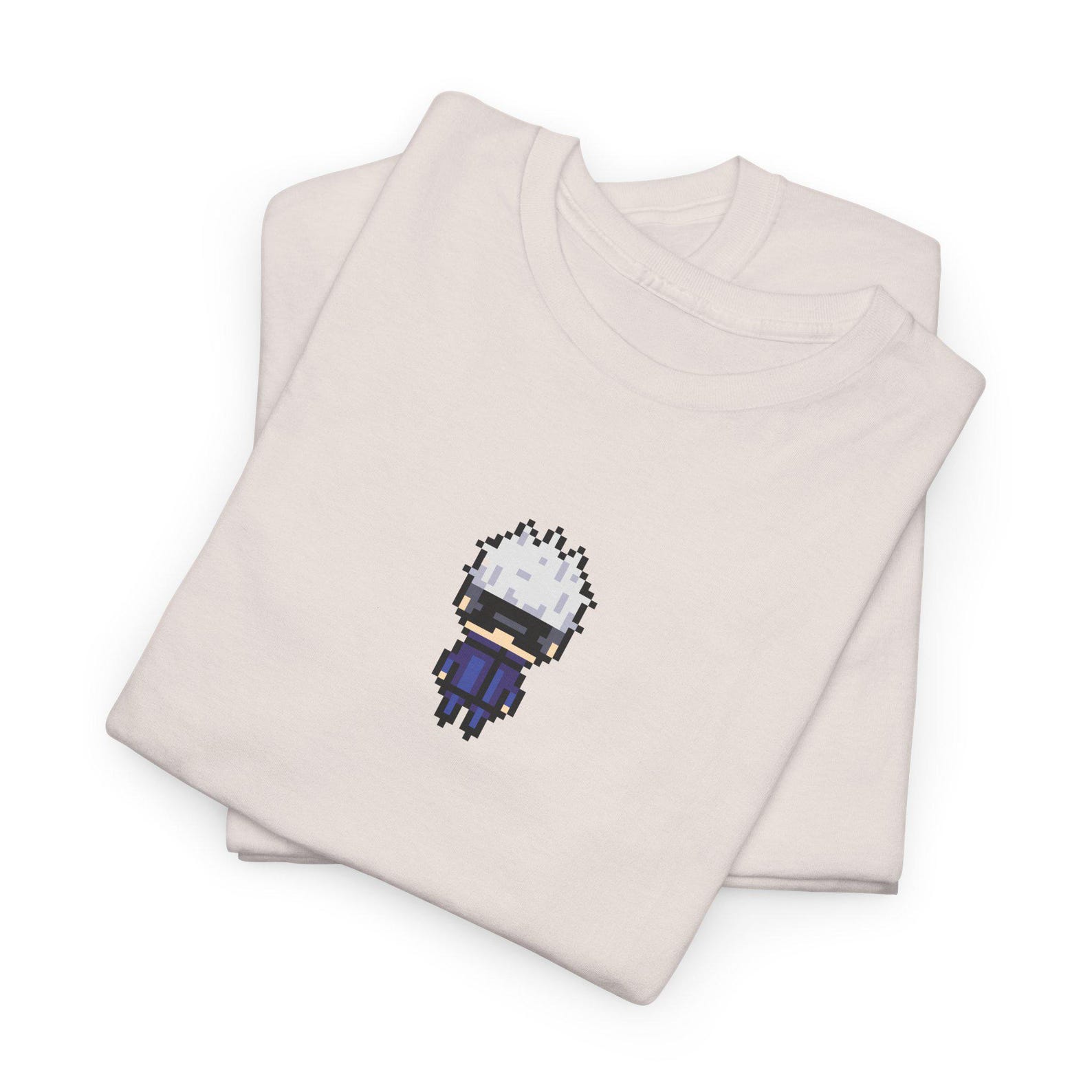 Anime Pixel Gojo Unisex Tee, Jujutsu Kaisen Shirt, Manga Character ...