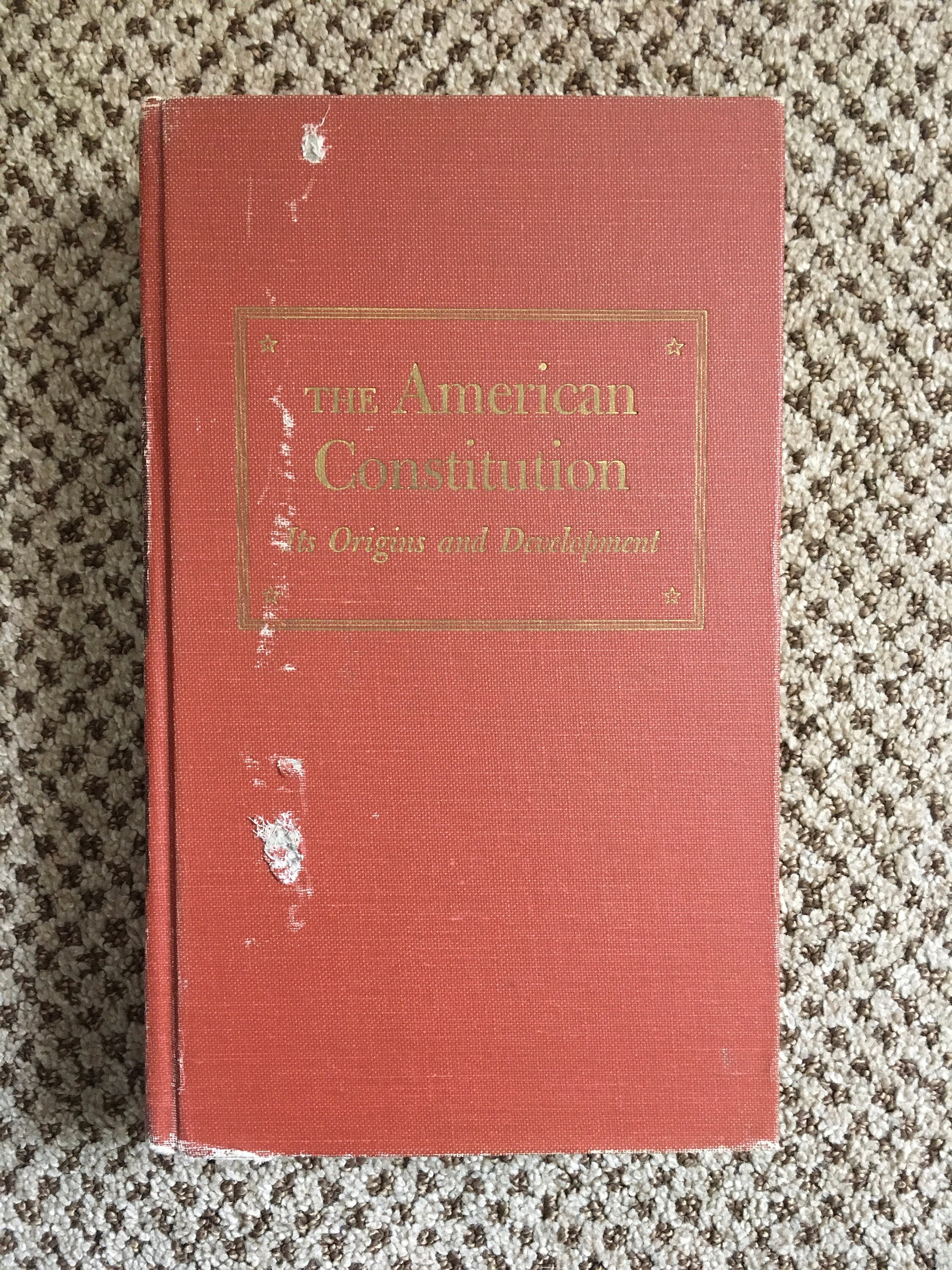 The American Constitution - Its Origins and Development - Alfred H ...