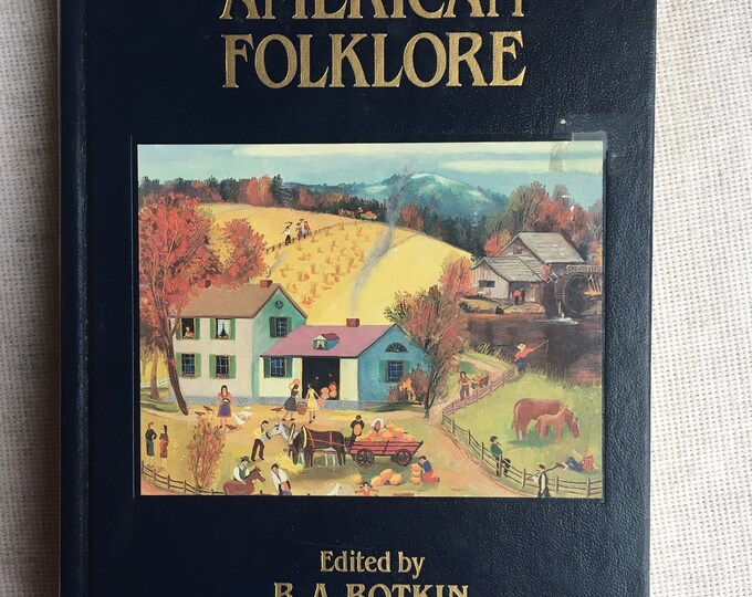 A Treasury of American Folklore - 1989 Edition - Etsy
