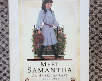 Meet Samantha American Girl 1986 - Etsy