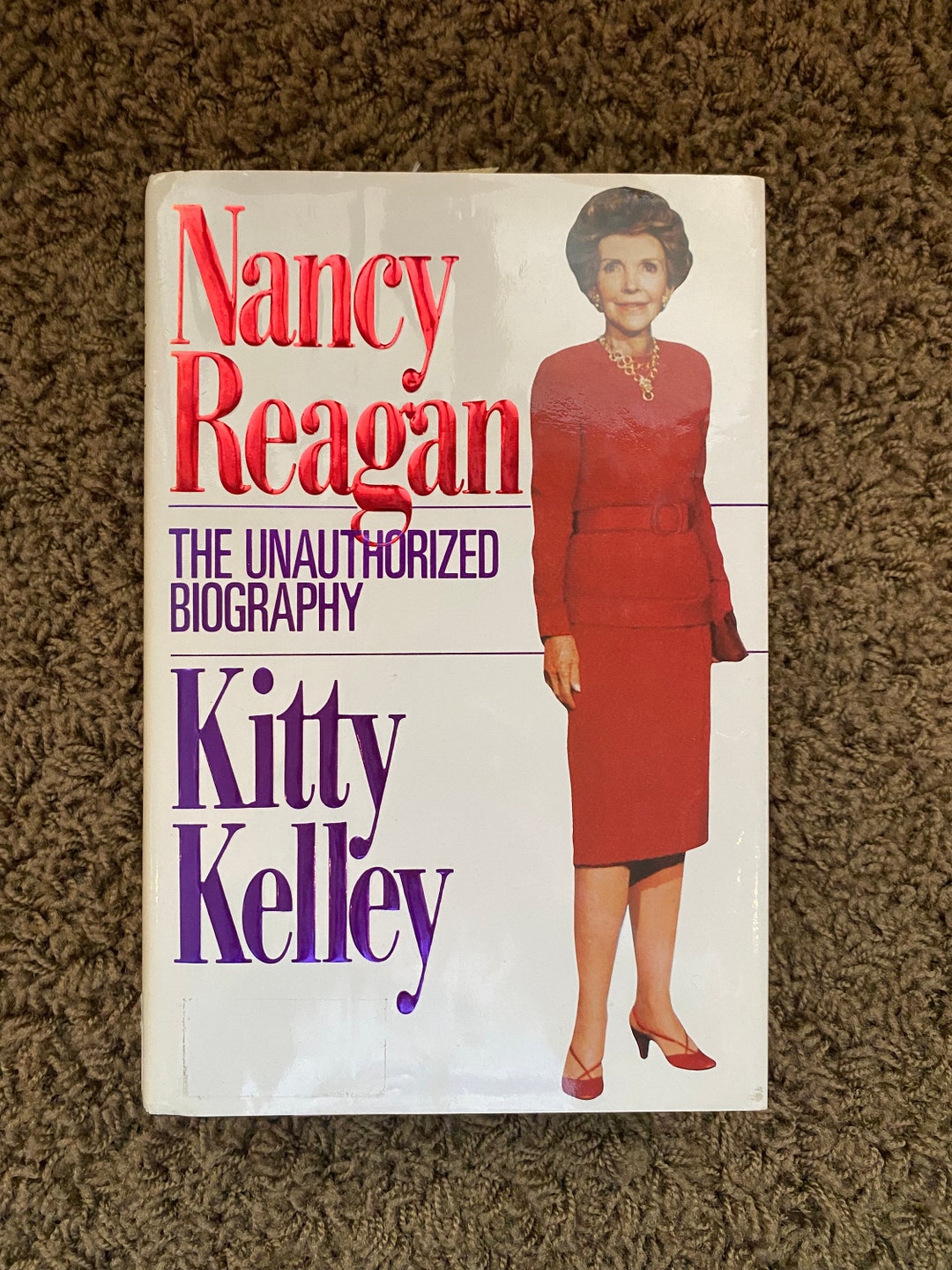 Nancy Reagan - Kitty Kelley - Etsy