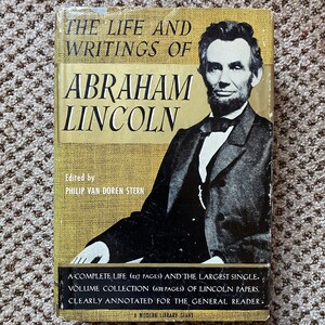 The Life and Writings of Abraham Lincoln - Philip Van Doren Stern - Etsy