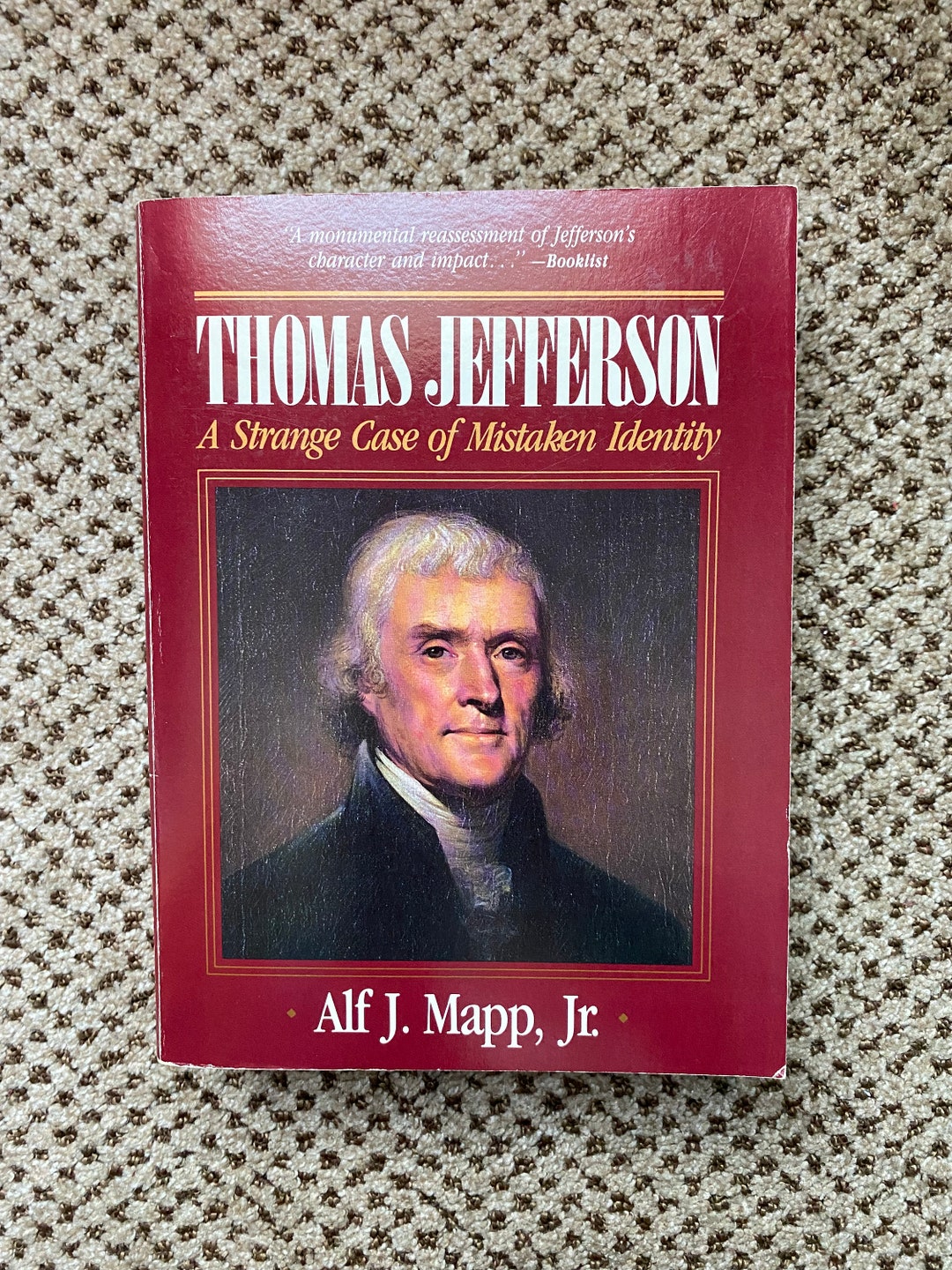 Thomas Jefferson - Alf J. Mapp Jr - Etsy