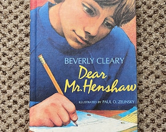 Dear Mr. Henshaw - Book Page Ornament - Beverly Cleary - Holiday ...