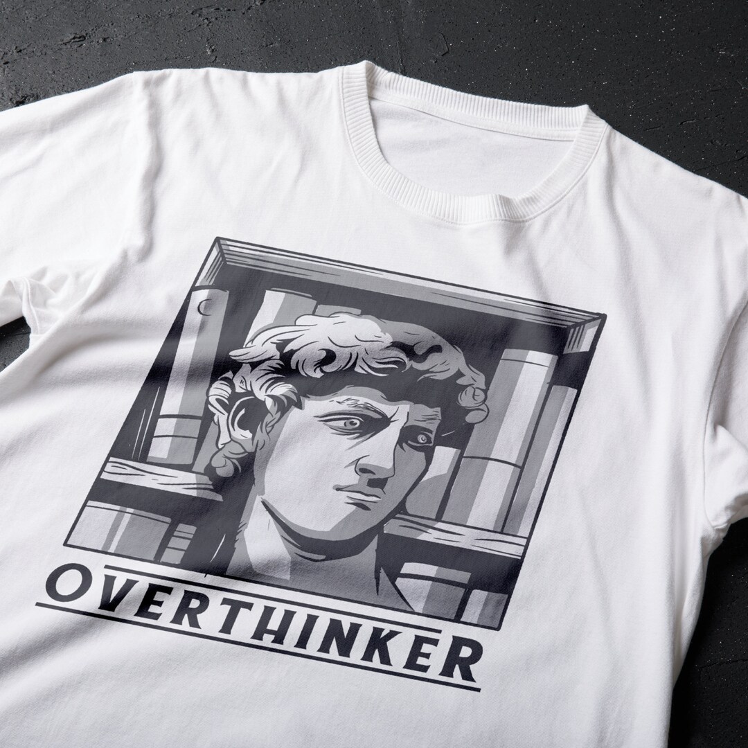 The Thinker Statue of David the Thinker Statue the - Etsy