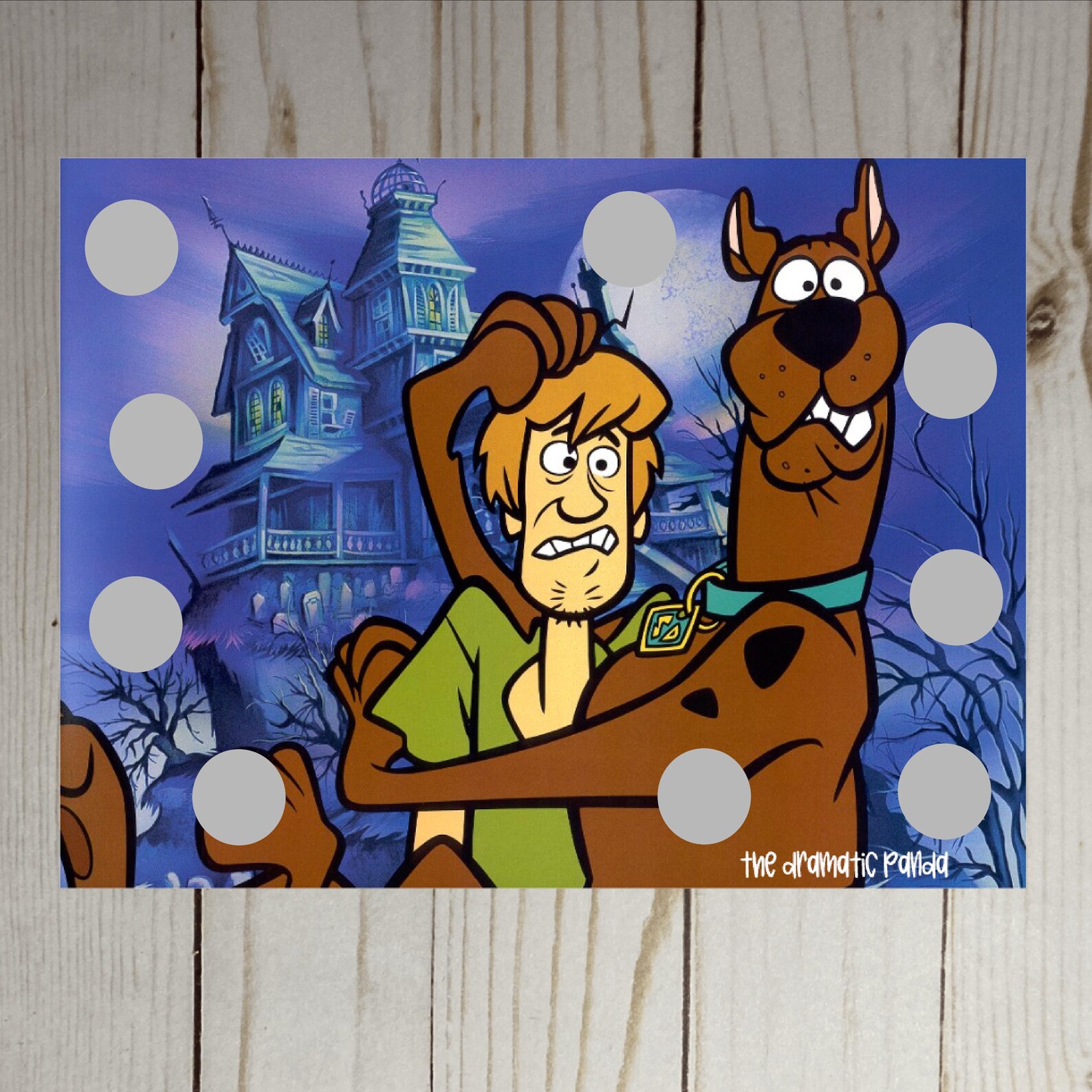 Scary Night Savings Challenge Scratch Off - Etsy