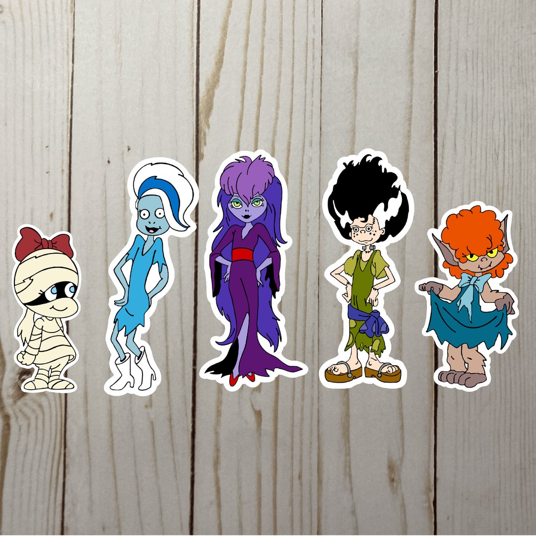 Ghoul School Die Cut Sticker Pack - Etsy