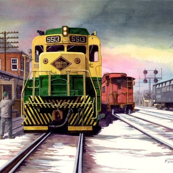 Reading Railroad - Etsy