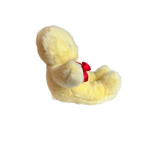 Vintage 1994 Dakin Yellow Bear Plush - Etsy