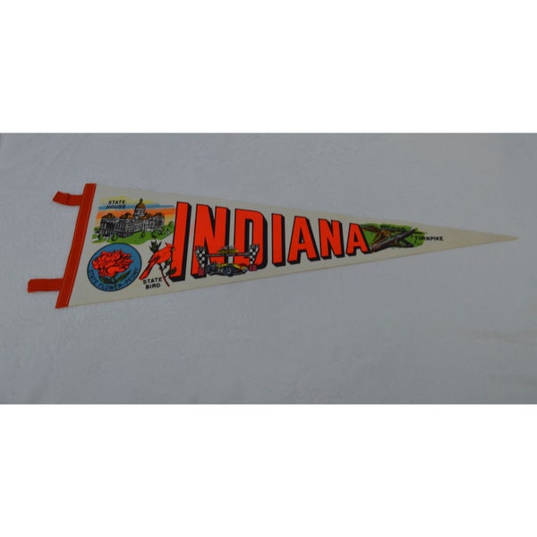 Indiana University Pennant - Etsy