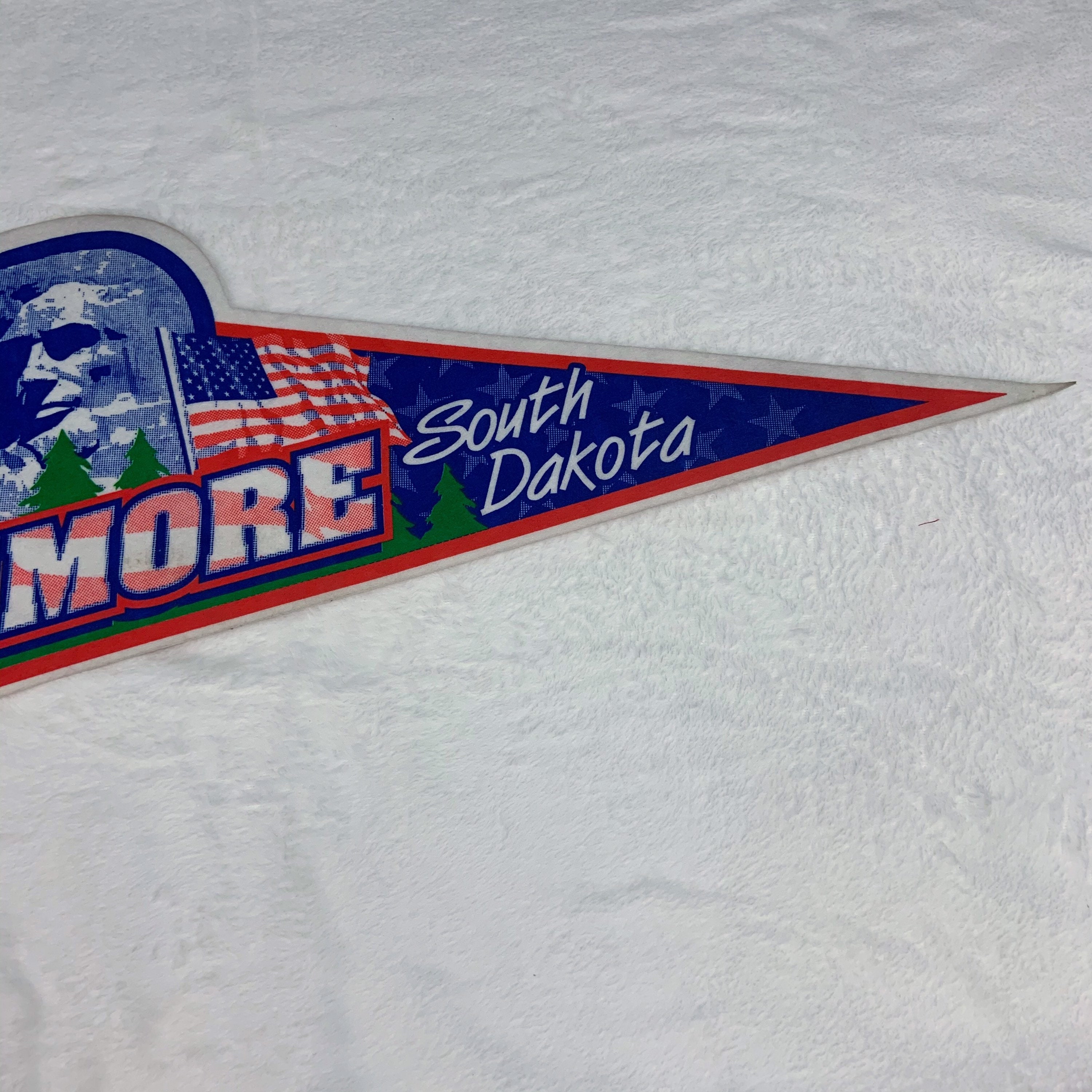 Vintage Mount Rushmore Pennant - Etsy