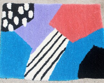 Thermal Hand Tufted Rug - Etsy