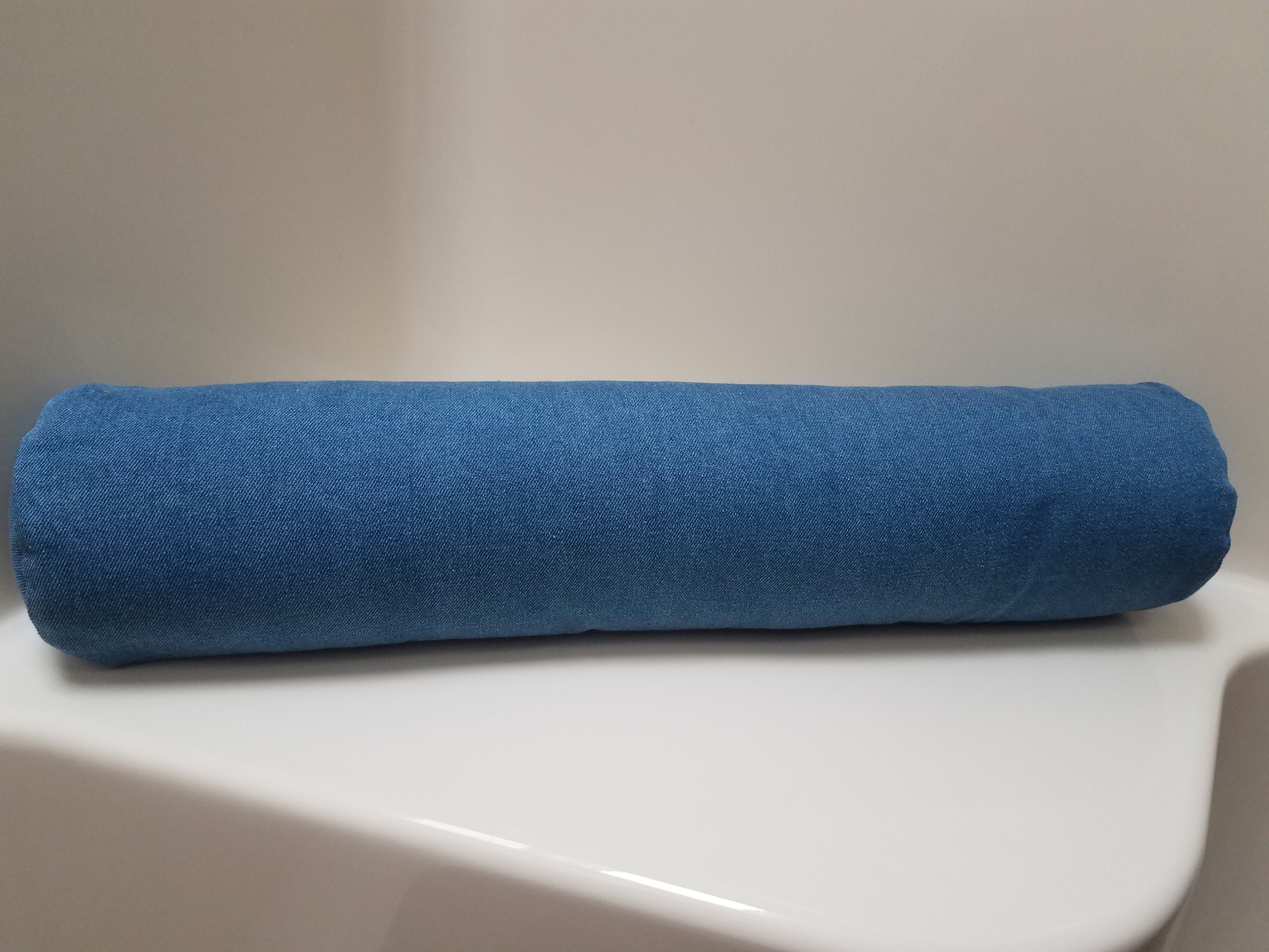 Denim Bolster Pillow Cover VARIETY SIZE & COLOR Bolster Pillow - Etsy