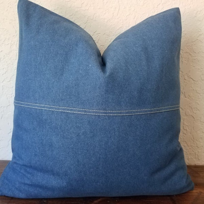 Denim Pillow Covers - Etsy