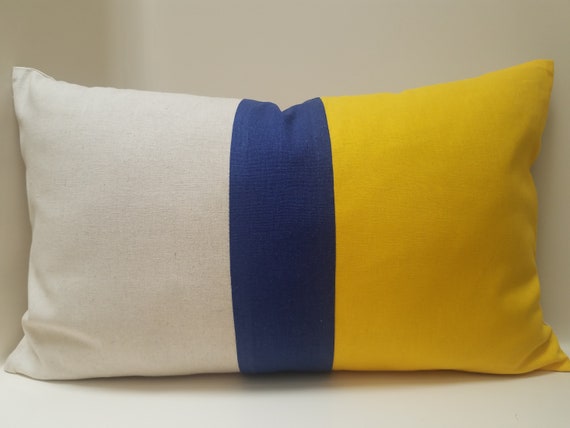 VARIETY COLOR & SIZE Decorative Color Block Pillow Cover - Etsy